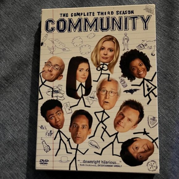 Media | Community The Complete Third Season Dvd | Poshmark